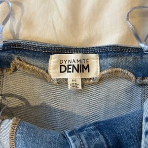 Dynamite | Tops | Dynamite Denim Bustier Top | Poshmark